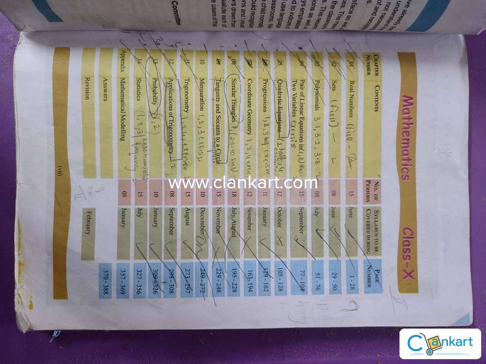 Buy '10th MathTextBook SSC TELANGANA' Book In Good Condition At ...