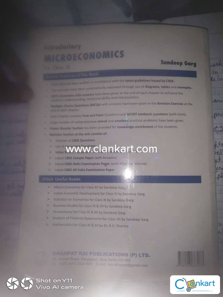 Buy 'Micro Economics' Book In Fair Condition At Clankart.com