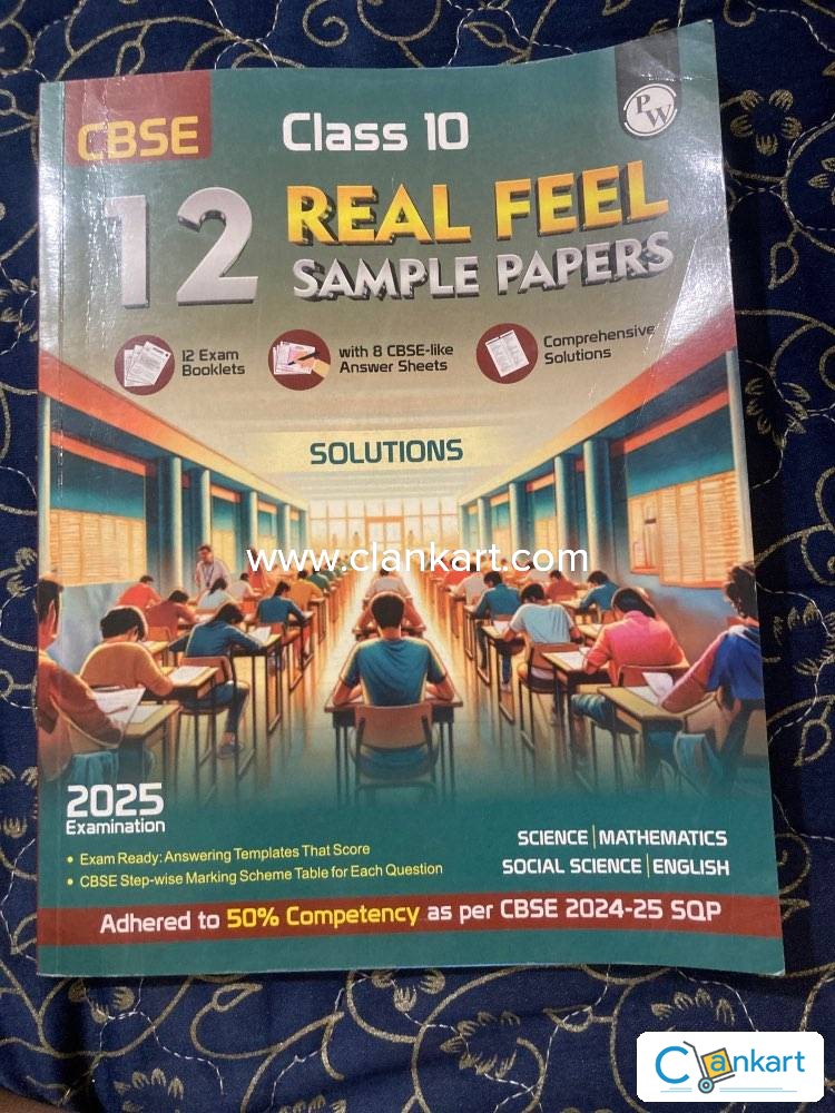 Buy 'PW 12 Real Feel Sample Paper' Book In Good Condition At Clankart.com