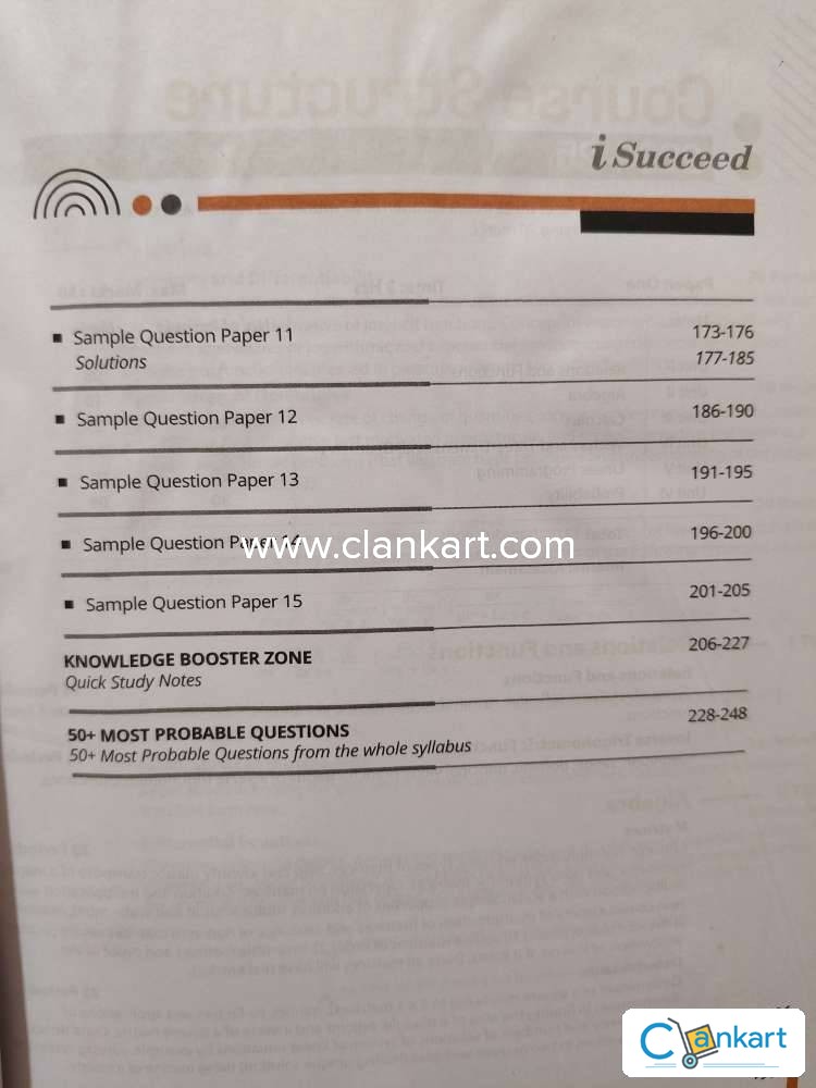 Buy 'Arihant Sample Question Papers' Book In Excellent Condition At ...