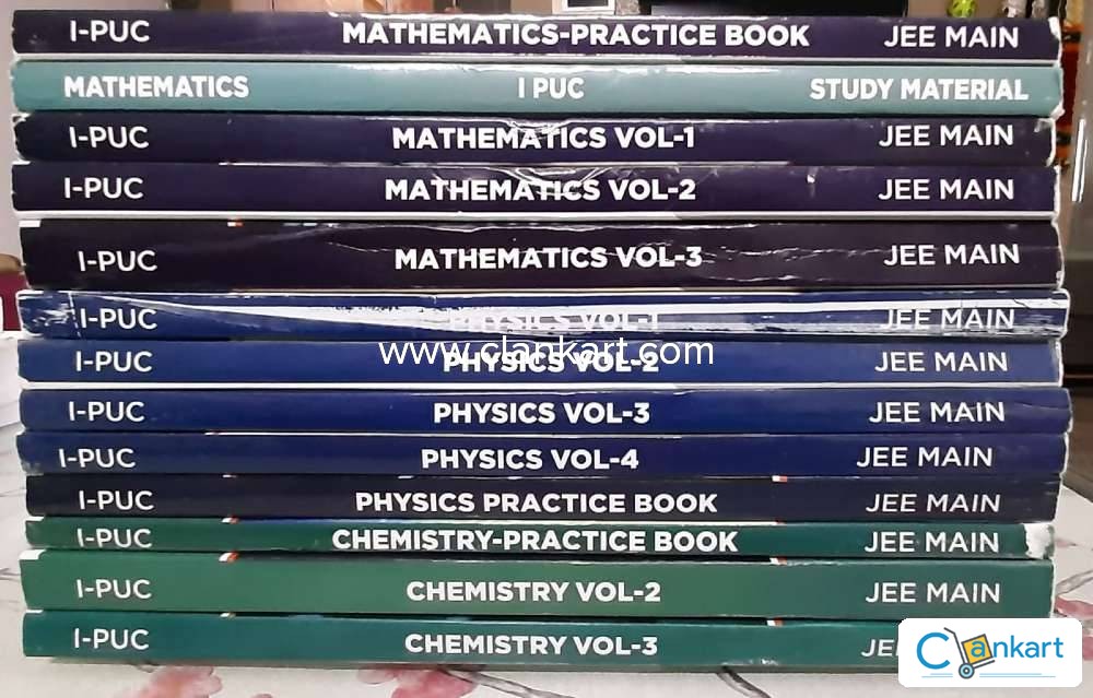 Buy '1st PUC JEE Mains Narayana Study Material Full Set Of 13 Books ...