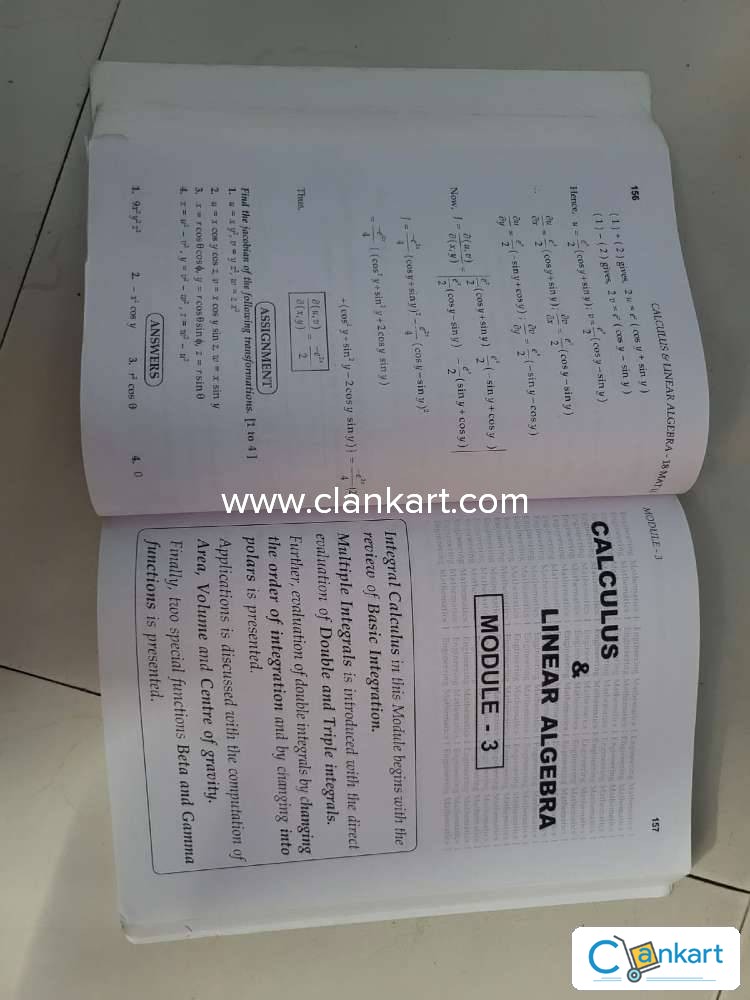 Buy 'Calculus & Linear Algebra By Dr. K.S.Chandrashekar' Book In ...