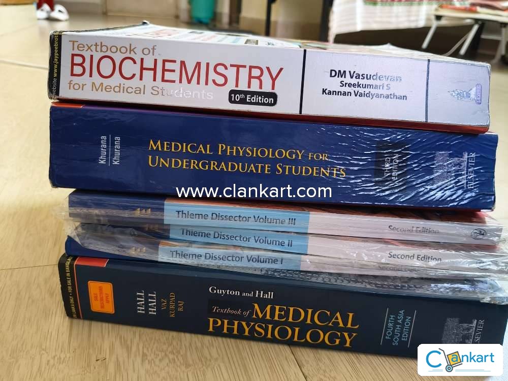 Buy '1st Year MBBS Books' Book In Excellent Condition At Clankart.com
