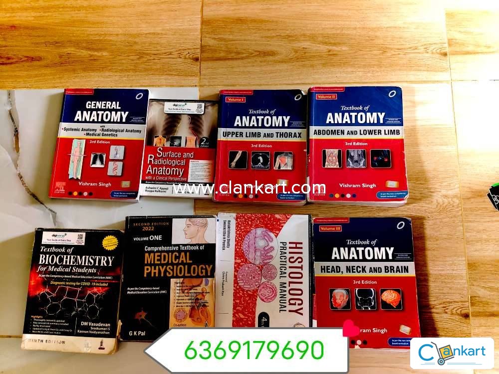 Buy '1st Year Mbbs Books' Book In Good Condition At Clankart.com