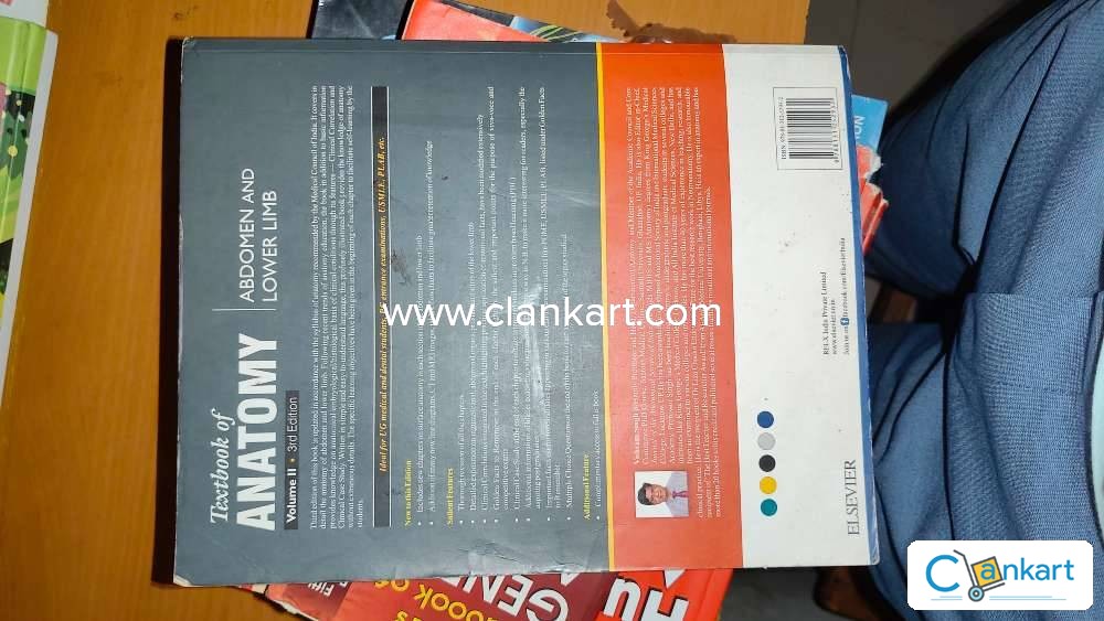 Buy 'Textbook Of Anatomy: Abdomen And Lower Limb, Vol. 2 - 3E' Book In ...