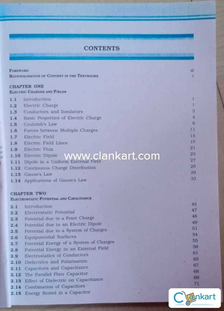 Buy 'PHYSICS Part 1' Book In Excellent Condition At Clankart.com