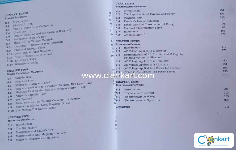 Buy 'PHYSICS Part 1' Book In Excellent Condition At Clankart.com