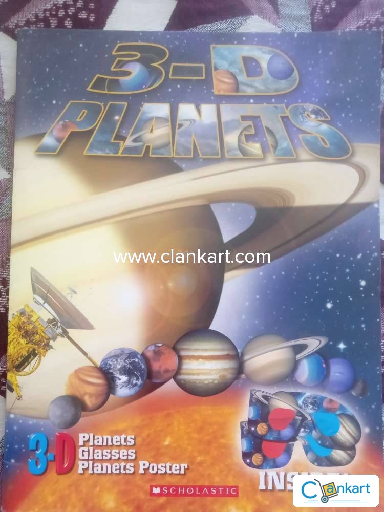 Buy '3-D Planets+Glasses' Book In Excellent Condition At Clankart.com