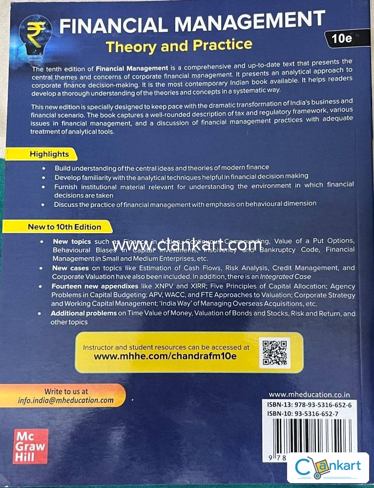 Buy 'Financial Management, Theory And Practice' Book In Excellent ...