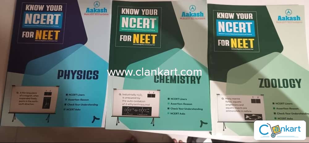 Buy 'AAKASH KNOW YOUR NCERT FOR NEET' Book In Excellent Condition At Clankart.com
