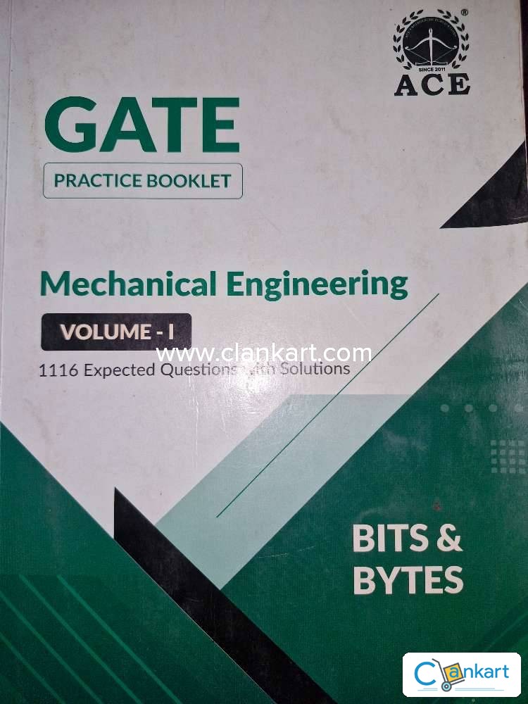 Buy 'ACE GATE MECHANICAL ENGINEERING' Book In Excellent Condition At ...
