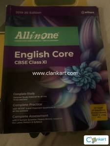Buy 'CBSE All In One English Core Class 11' Book In Excellent Condition At Clankart.com