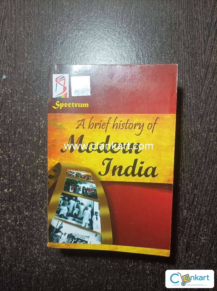 Buy 'A Brief History Of Modern India' Book In Excellent Condition At ...