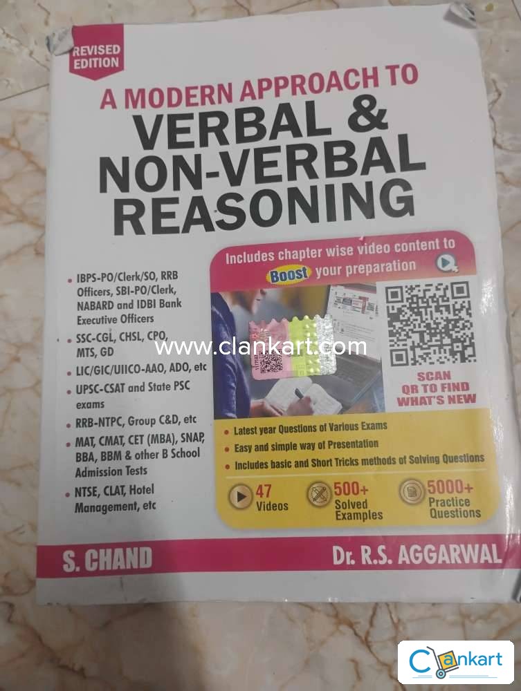 Buy 'A Modern Approach To Verbal & Non-Verbal Reasoning (Video Edition ...