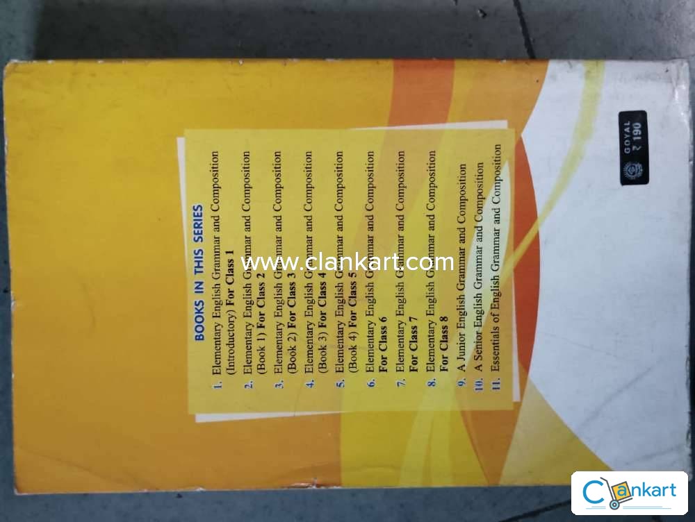 Buy 'A Senior English Grammar And Compositon' Book In Excellent ...