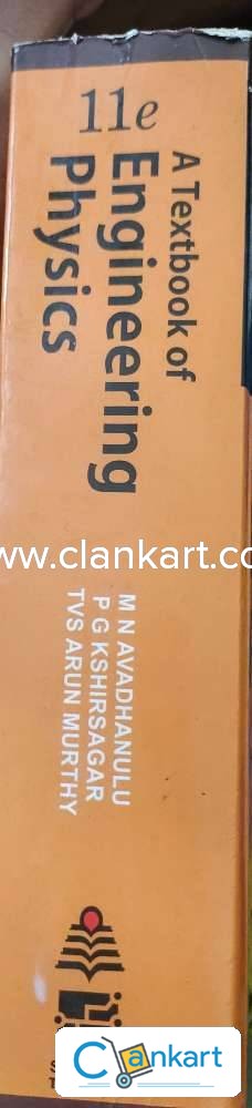 Buy 'A Textbook Of Engineering Physics' Book In Excellent Condition At ...