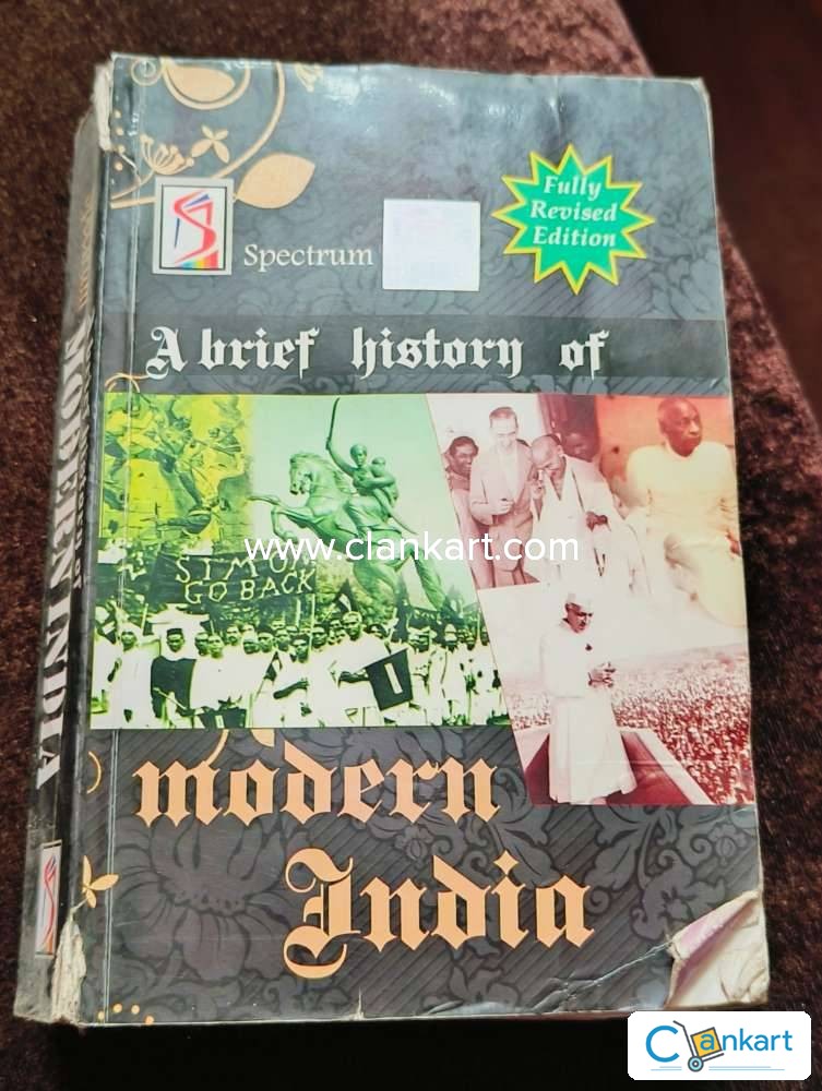 Buy 'A Brief History Of Modern India (2019-2020 Edition) By Spectrum ...