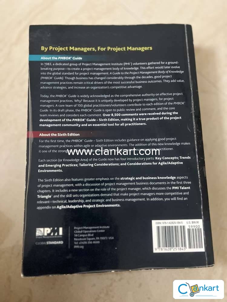 Buy 'A Guide To The Project Management Body Of Knowledge PMBOK Guide ...