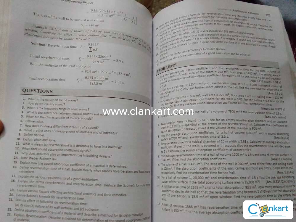 Buy 'A Textbook Of Engineering Physics' Book In Excellent Condition At ...