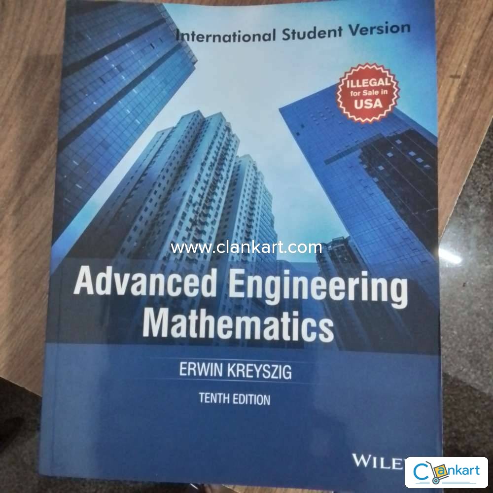 Buy 'Advanced Engineering Mathematics, 10Ed, Isv' Book In Excellent ...