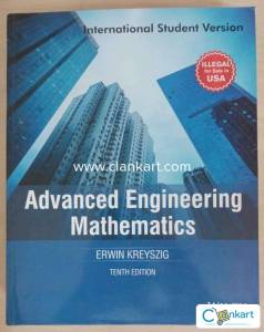 Buy 'Advanced Engineering Mathematics 10th Edition (Kreyszig Erwin)' Book In Excellent Condition ...
