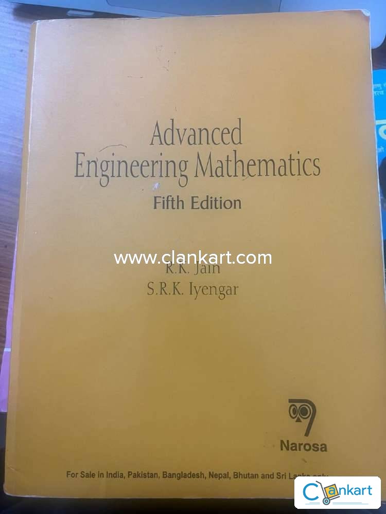Buy 'Advanced Engineering Mathematics' Book In Excellent Condition At ...