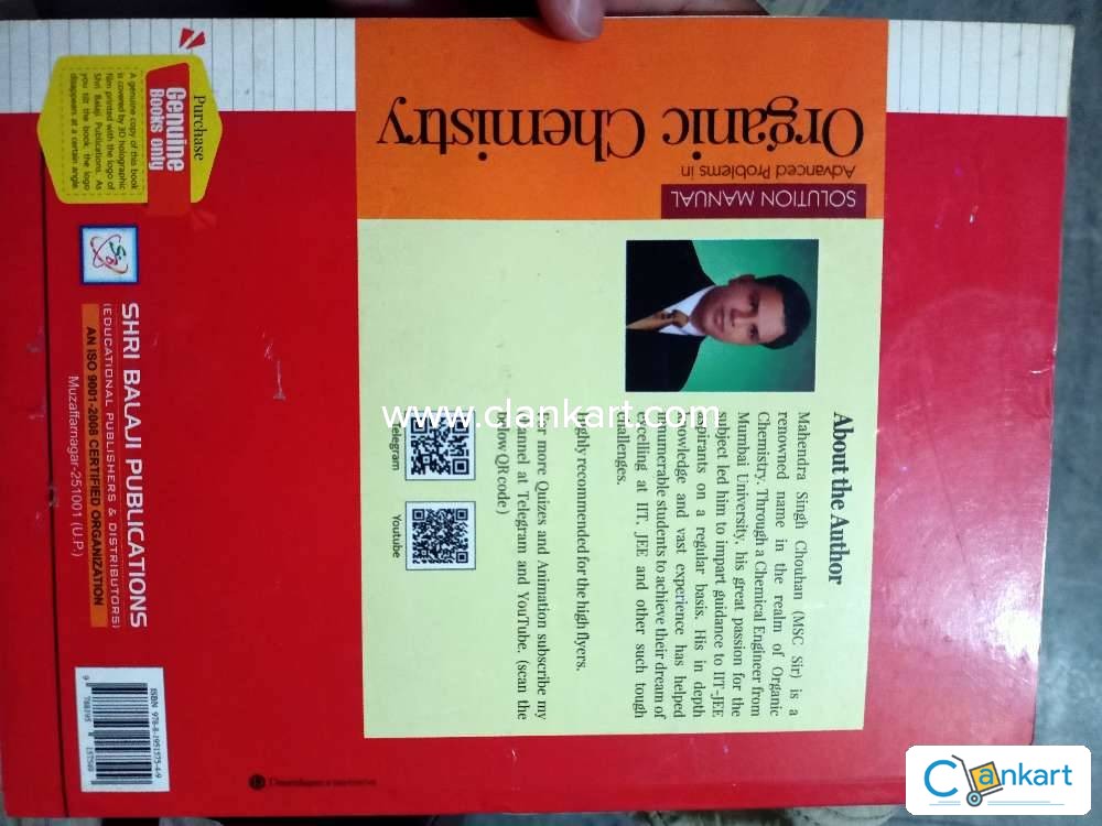 Buy 'Advanced Problems In Organic Chemistry For JEE - 15/e, 2021-22 ...
