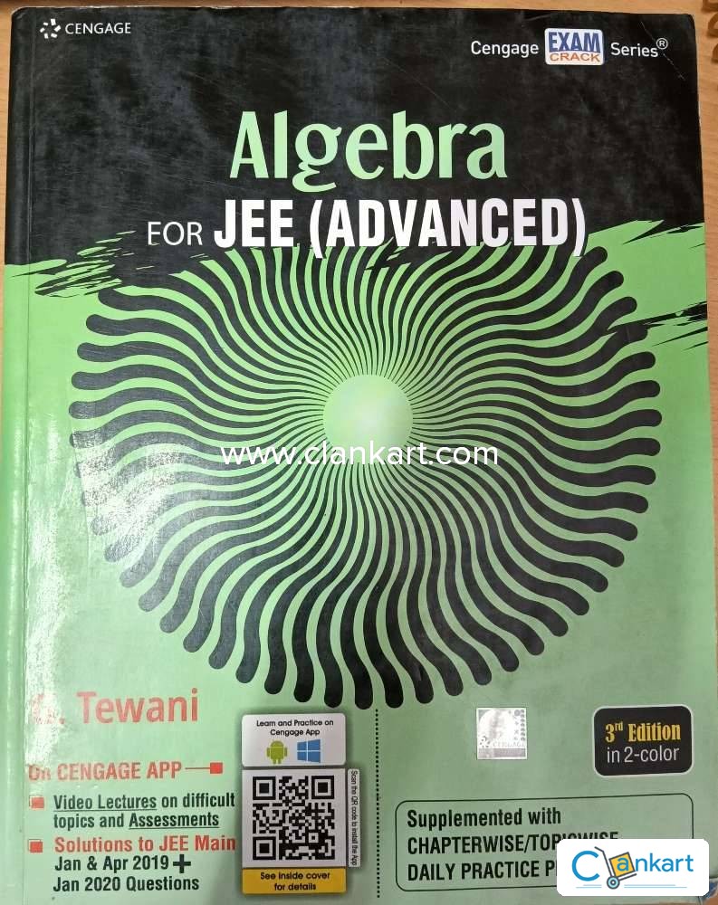 Buy 'Algebra Cengage For JEE ADVANCED' Book In Excellent Condition At ...