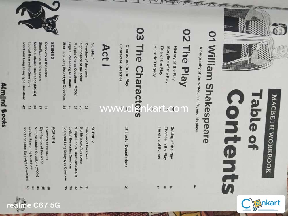 Buy 'Almond Books ISC CLASS 11 12 MACBETH WORKBOOK' Book In Good ...