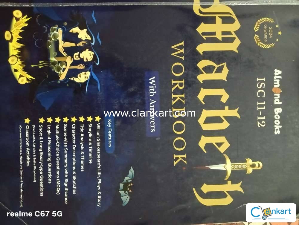Buy 'Almond Books ISC CLASS 11 12 MACBETH WORKBOOK' Book In Good ...