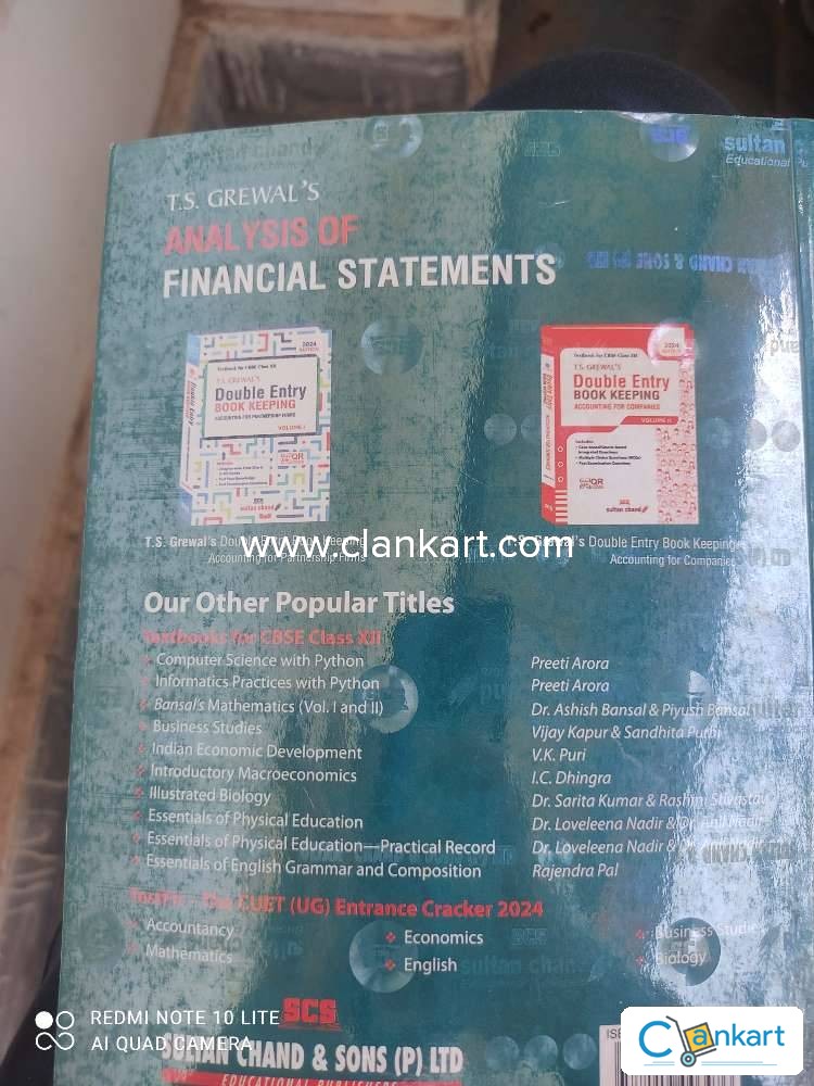 Buy 'Analysis Of Financial Statements' Book In Excellent Condition At ...