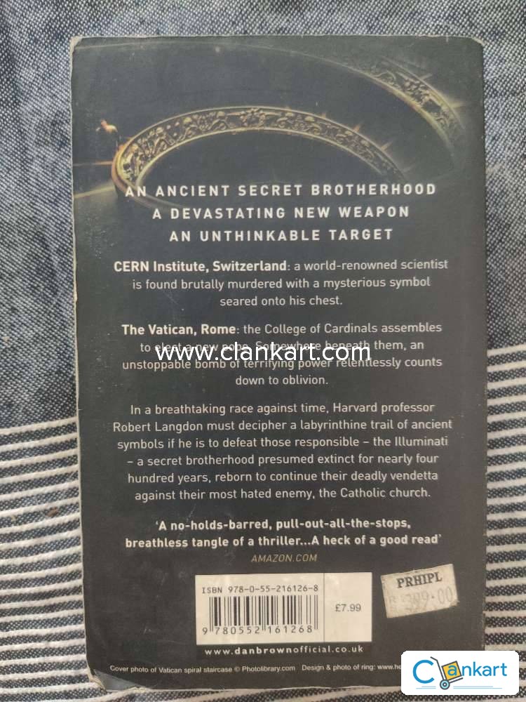 Buy 'Angels & Demons (Robert Langdon, #1)' Book In Good Condition At ...