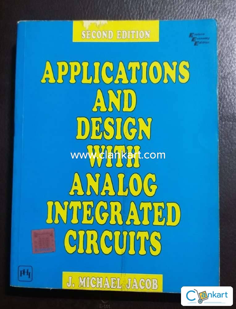 Buy 'Applications And Design With Analog Integrated Circuits' Book In ... Buy 'Applications And Design With Analog Integrated Circuits' Book In ...
