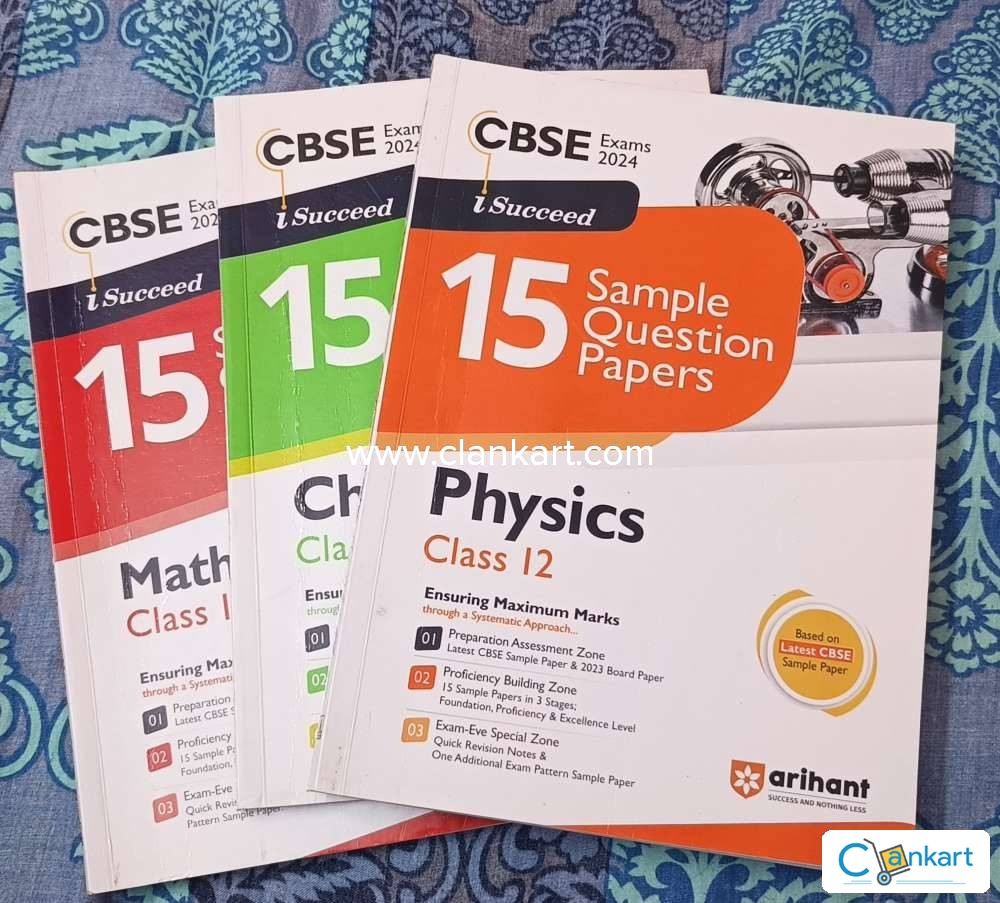 Buy '15 Sample Question Paper For Class 12' Book In Excellent Condition ...