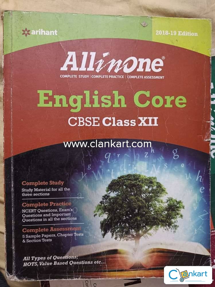 Buy 'CBSE All In One English Core CBSE Class 12 For 2018 - 19' Book In ...