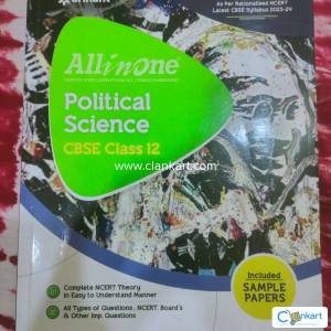 Buy 'All In One Class 12th Political Science For CBSE Exam 2024' Book ...