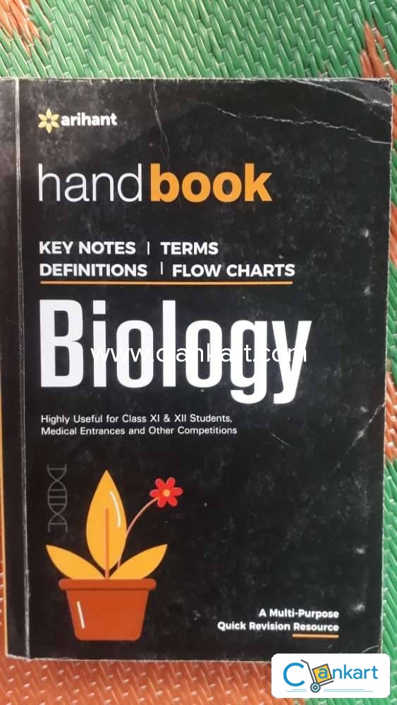 Buy 'Handbook Of Biology' Book In Excellent Condition At Clankart.com