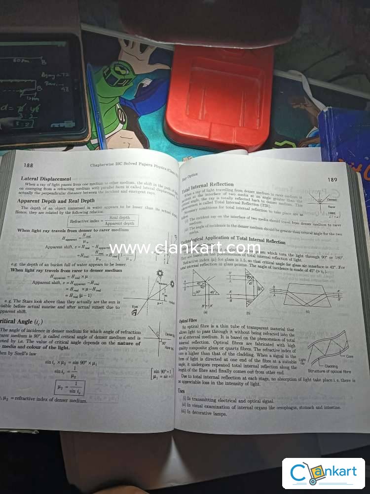 Buy 'Isc Chapterwise Solved Papers Physics Class 12Th' Book In ...