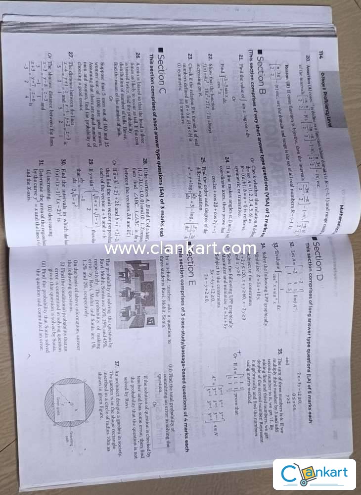Buy '15 Sample Question Paper For Class 12' Book In Excellent Condition ...