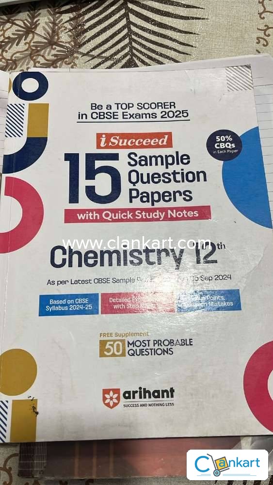 Buy 'Arihant Chemistry For Class 12th' Book In Excellent Condition At ...
