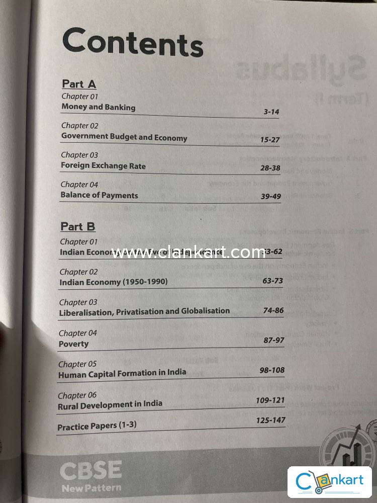 Buy 'CBSE New Pattern Economics Class 12 For 2021-22 Exam' Book In ...