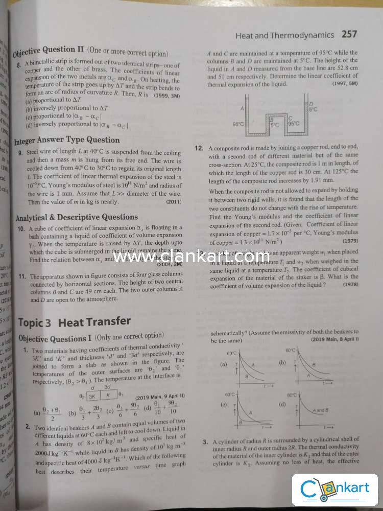Buy '41 Years' Chapterwise Topicwise Solved Papers (2019-1979) IIT JEE ...