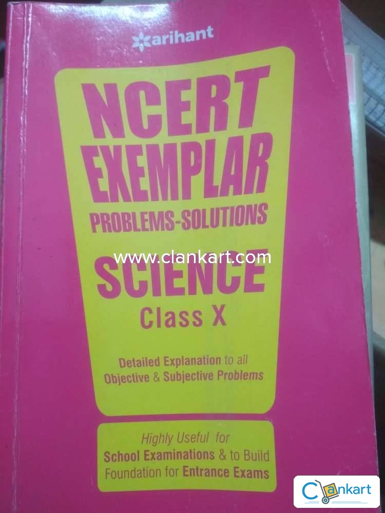 Buy 'Arihant NCERT Exemplar Science Class 10' Book In Good Condition At ...
