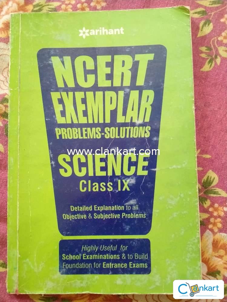 Buy 'NCERT Examplar Science 9th' Book In Good Condition At Clankart.com