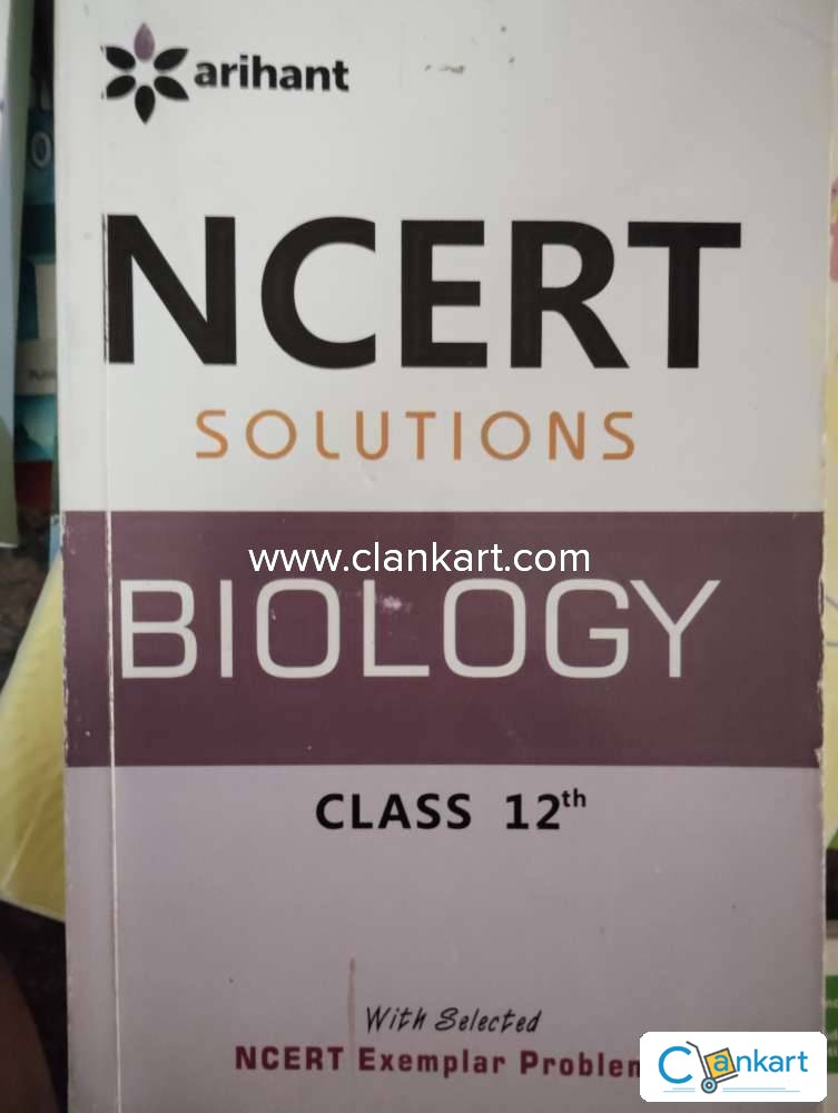 Buy 'NCERT Solutions - Biology For Class 12th' Book In Excellent ...