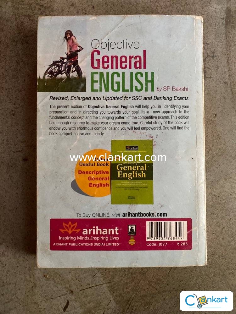 Buy 'Objective General English' Book In Excellent Condition At Clankart.com