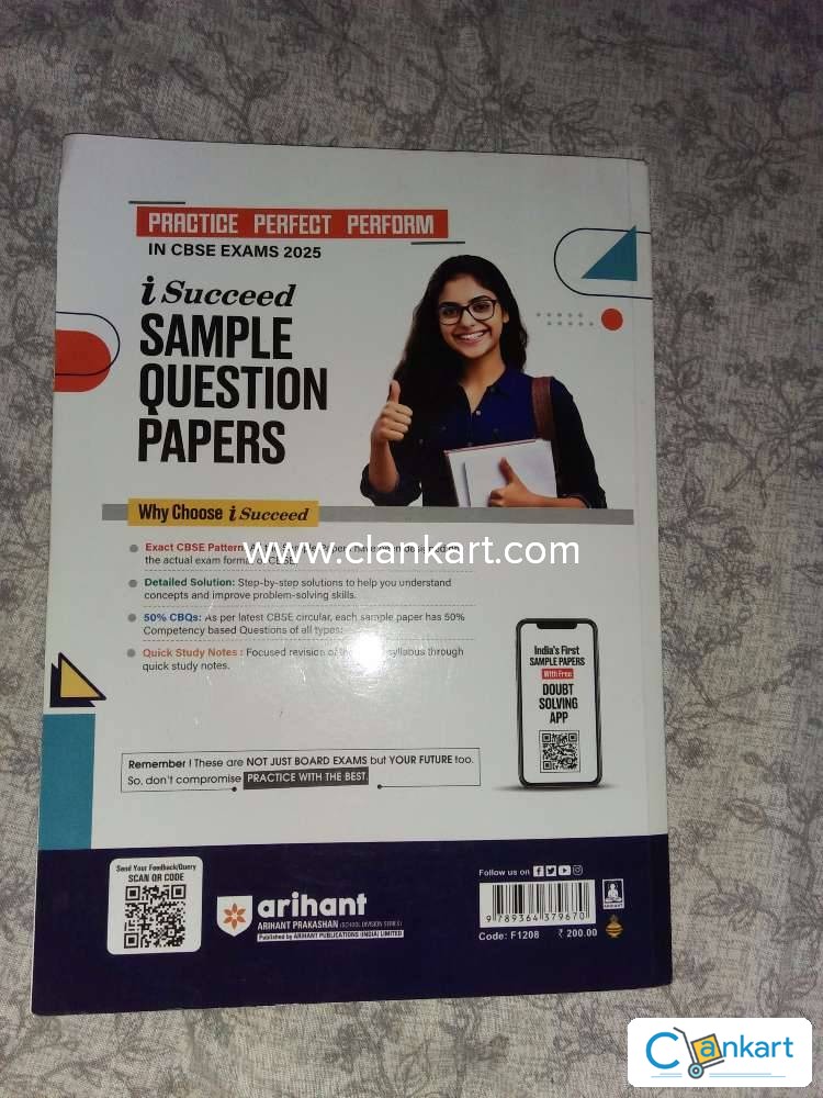 Buy 'Arihant Class 9 Science 10 Sample Question Paper' Book In ...