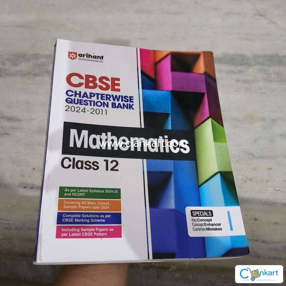 Buy 'CBSE Chapterwise Mathematics 12th' Book In Excellent Condition At ...