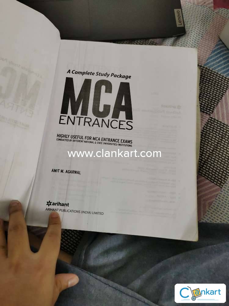 Buy 'A Complete Study Package For MCA Entrances' Book In Good Condition ...