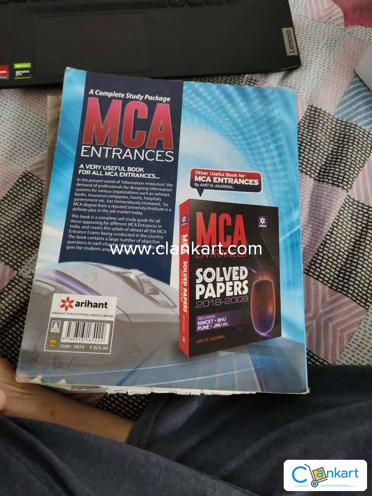 Buy 'A Complete Study Package For MCA Entrances' Book In Good Condition ...
